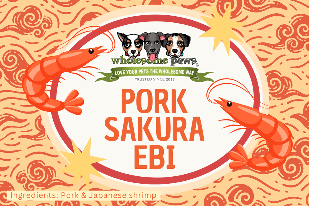 Wholesome Paws Dehydrated Treats - Pork Sakura Ebi – Gentle Pet Store
