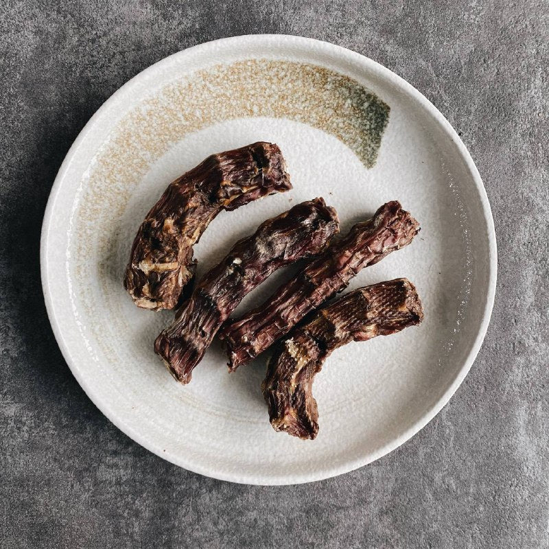 The Dog Grocer Treats - Air Dried Duck Necks – Gentle Pet Store